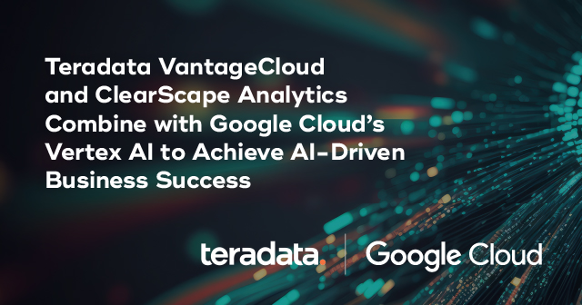 Teradata Operationalizes AI Models at Scale | Teradata