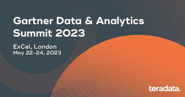 Gartner Data And Analytics Summit In London Teradata
