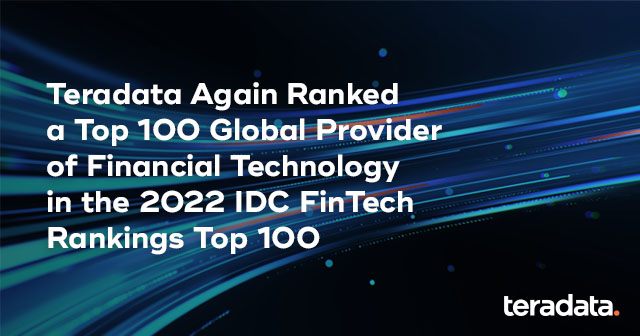 Teradata Again Ranked Top 100 Global Provider